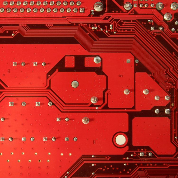 Motherboard computer texture free tech stock image green - Texture X