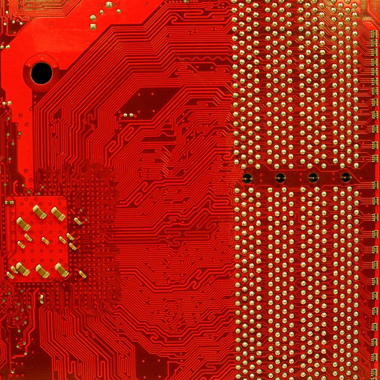 Motherboard computer texture free tech stock image green - Texture X