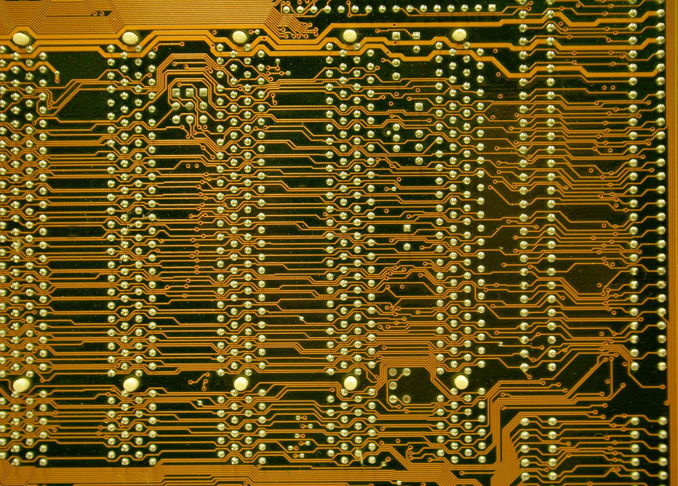 Free computer texture yellow circut motherboard image - Texture X