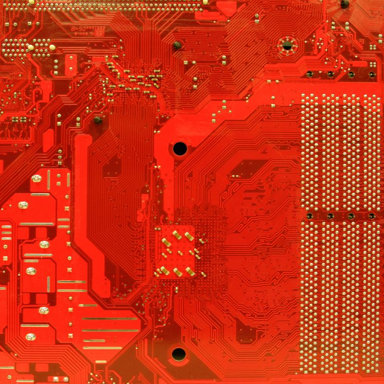Motherboard computer texture free tech stock image green - Texture X
