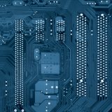 Computer texture blue motherboard image copper processor circut tech ...