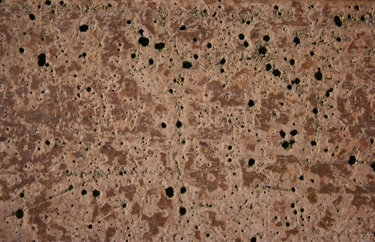 Texturex red rock hole stone pourus stock photo Texture - Texture X