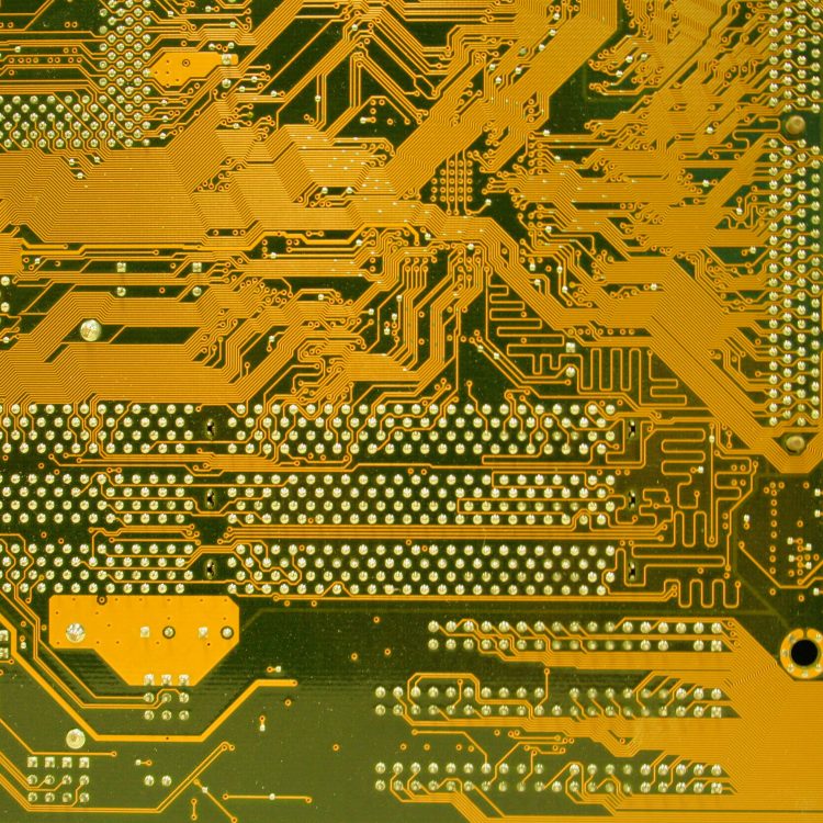 Motherboard computer texture free tech stock image green - Texture X