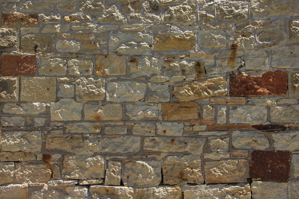 brick texture rough different size colors wall concrete - Texture X
