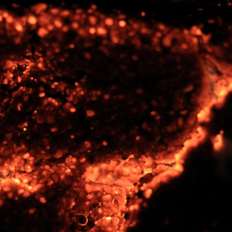 lava texture fire coal hot burning melting rock stock photo - Texture X
