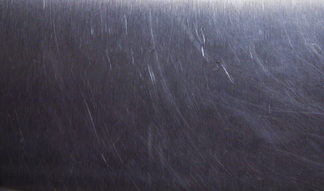 dark scratched metal texture polished steel table photo - Texture X