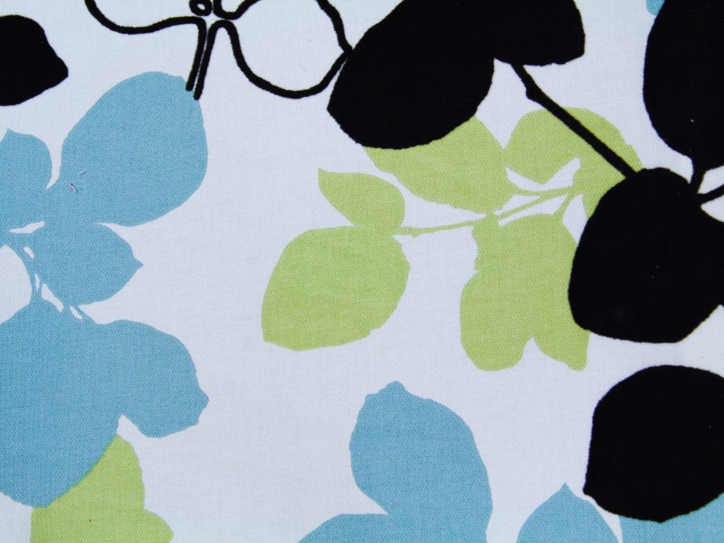 fabric texture leaf pattern cloth photo vintage floral - Texture X