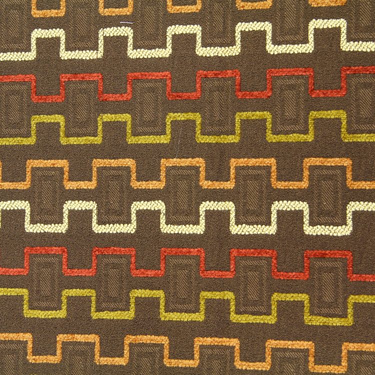 fabric texture retro swirls 70s brown desktop wallpaper cloth design ...