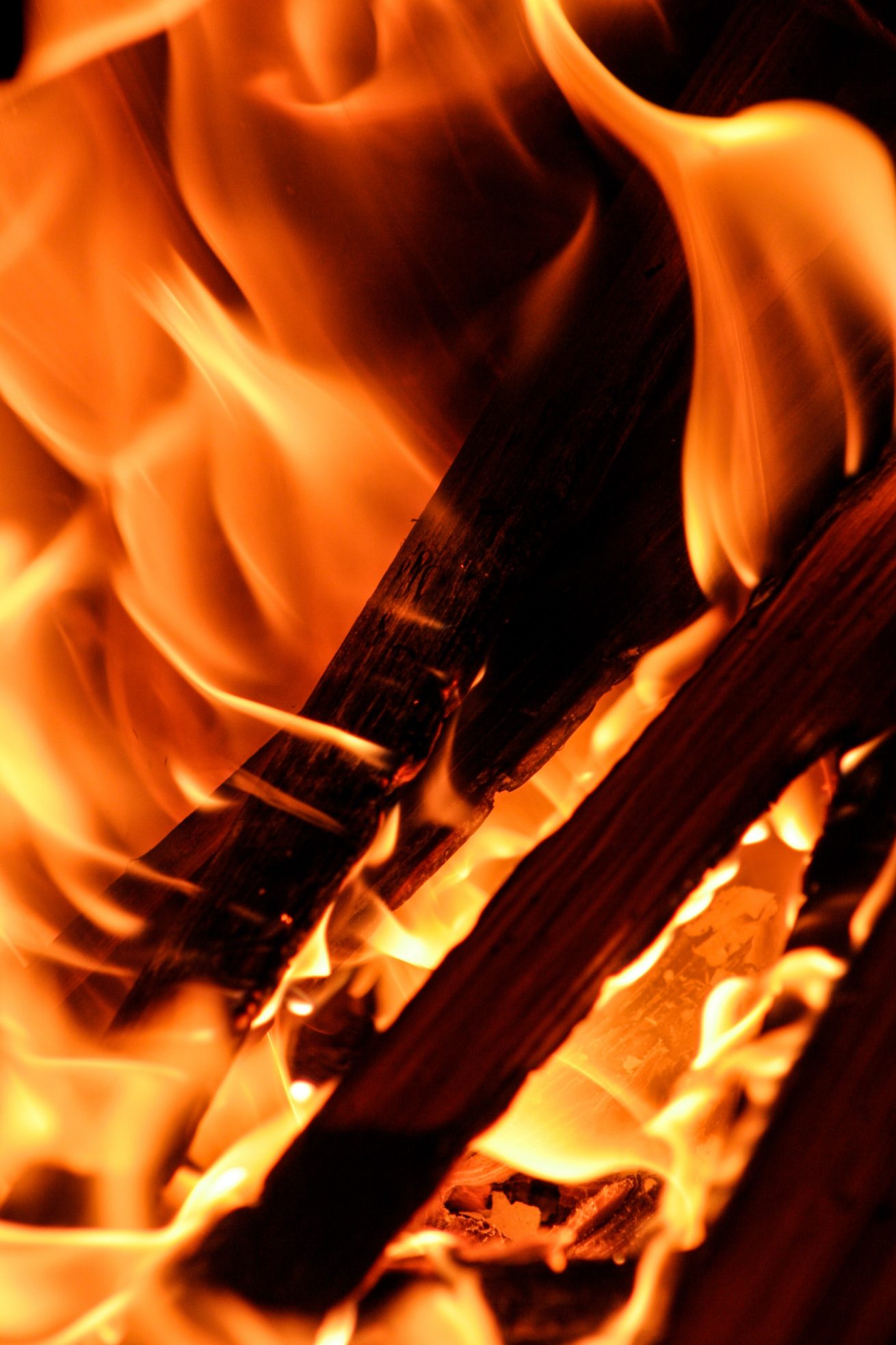 fire texture burning flames wood combust black yellow - Texture X