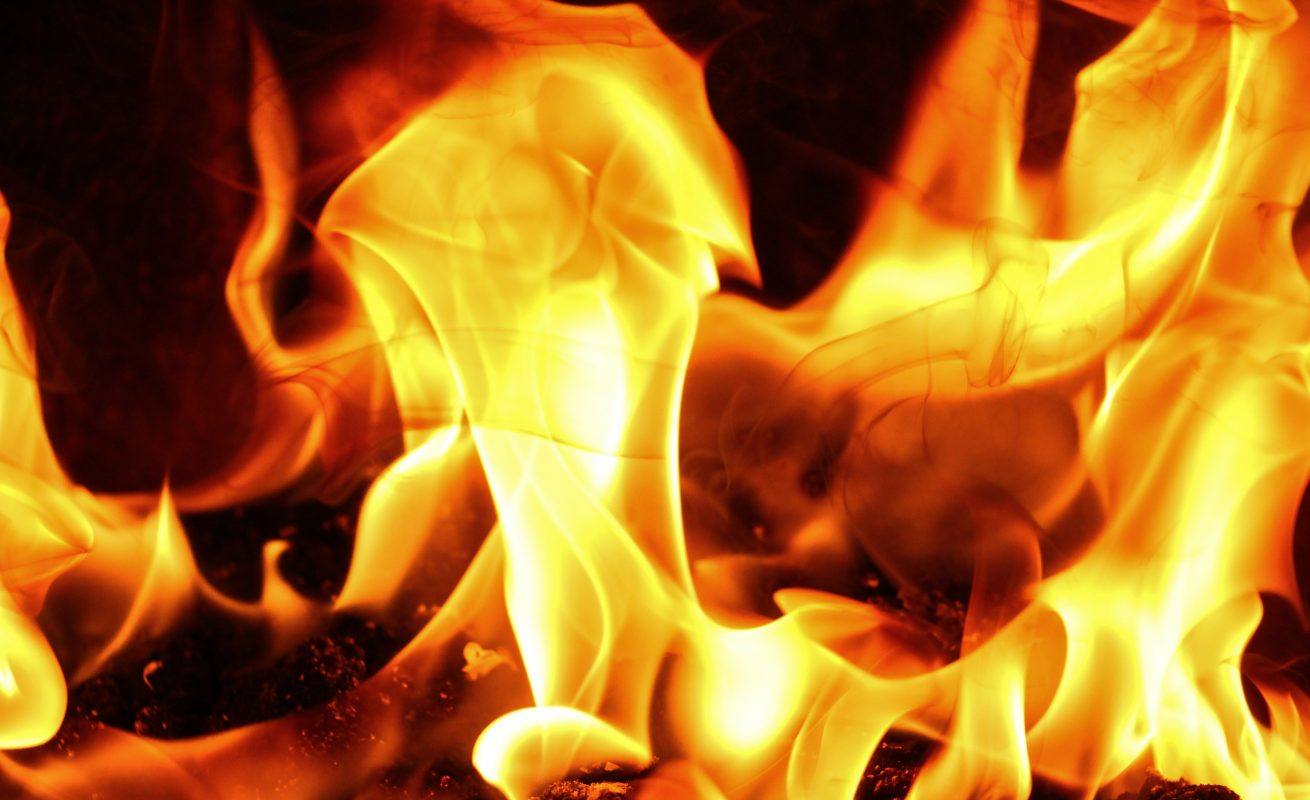fire texture combust explode flame burning hot red photo - Texture X