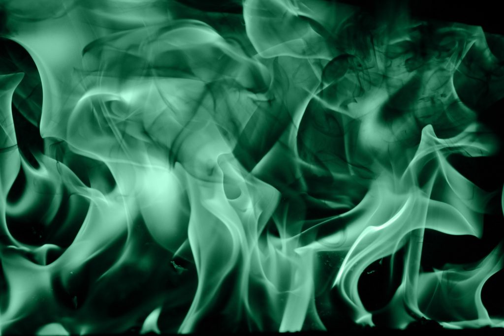 green fire texture flame chemical burn graphic design - Texture X