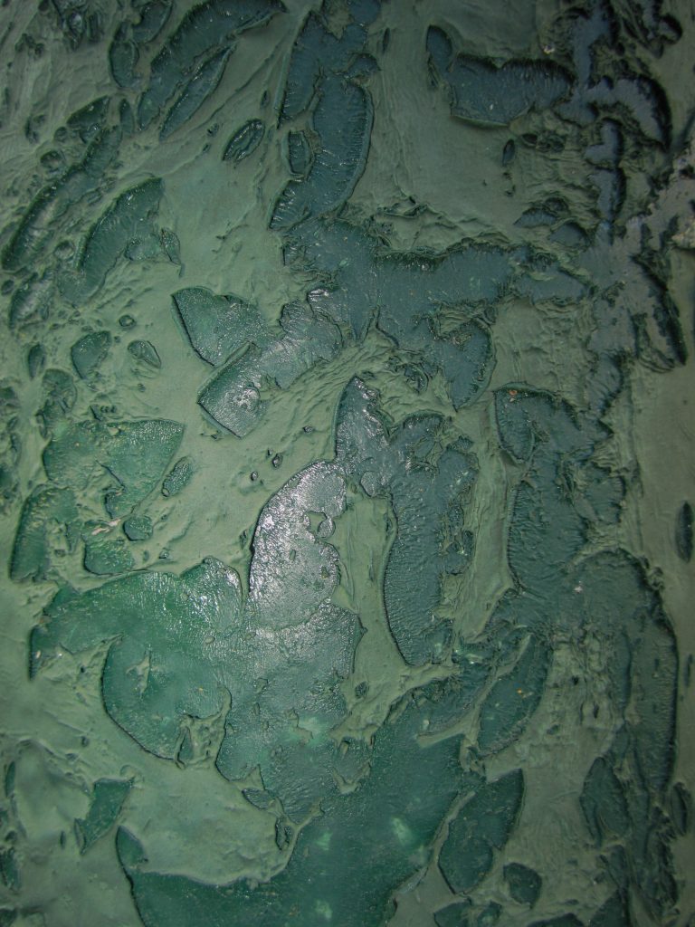 grunge paint texture flaking peeling pipe green patchy photo - Texture X