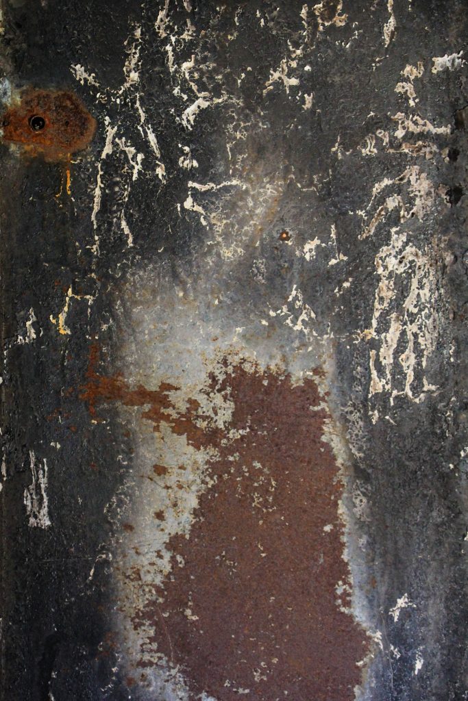 grunge pgoto burnt metal painted fire scorch mark chipped old grime ...