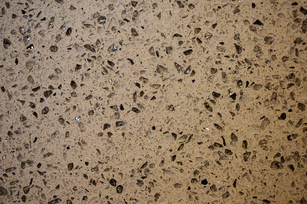 rock texture counter top granite surface stone speckled tan photo ...