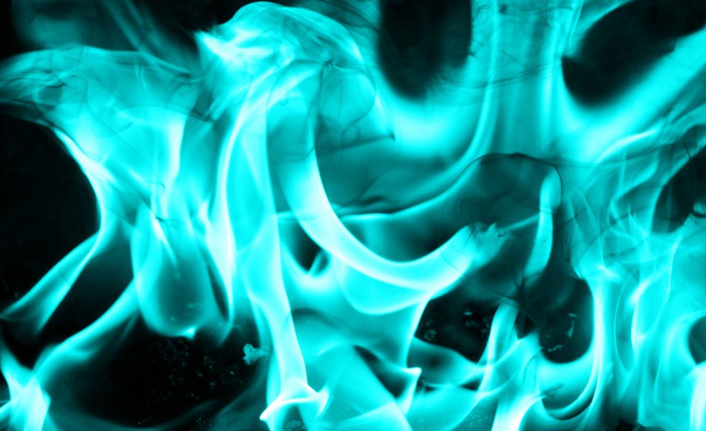 Cool Flames Background