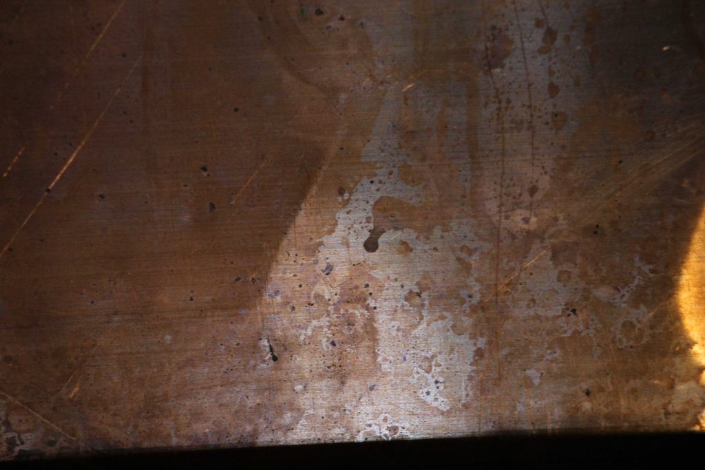 Metal Frame Bent With Dent - Texture X