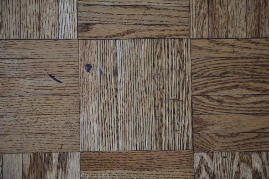 Wood Texture Tiles Floor With Rectangular Shapes - Texture X
